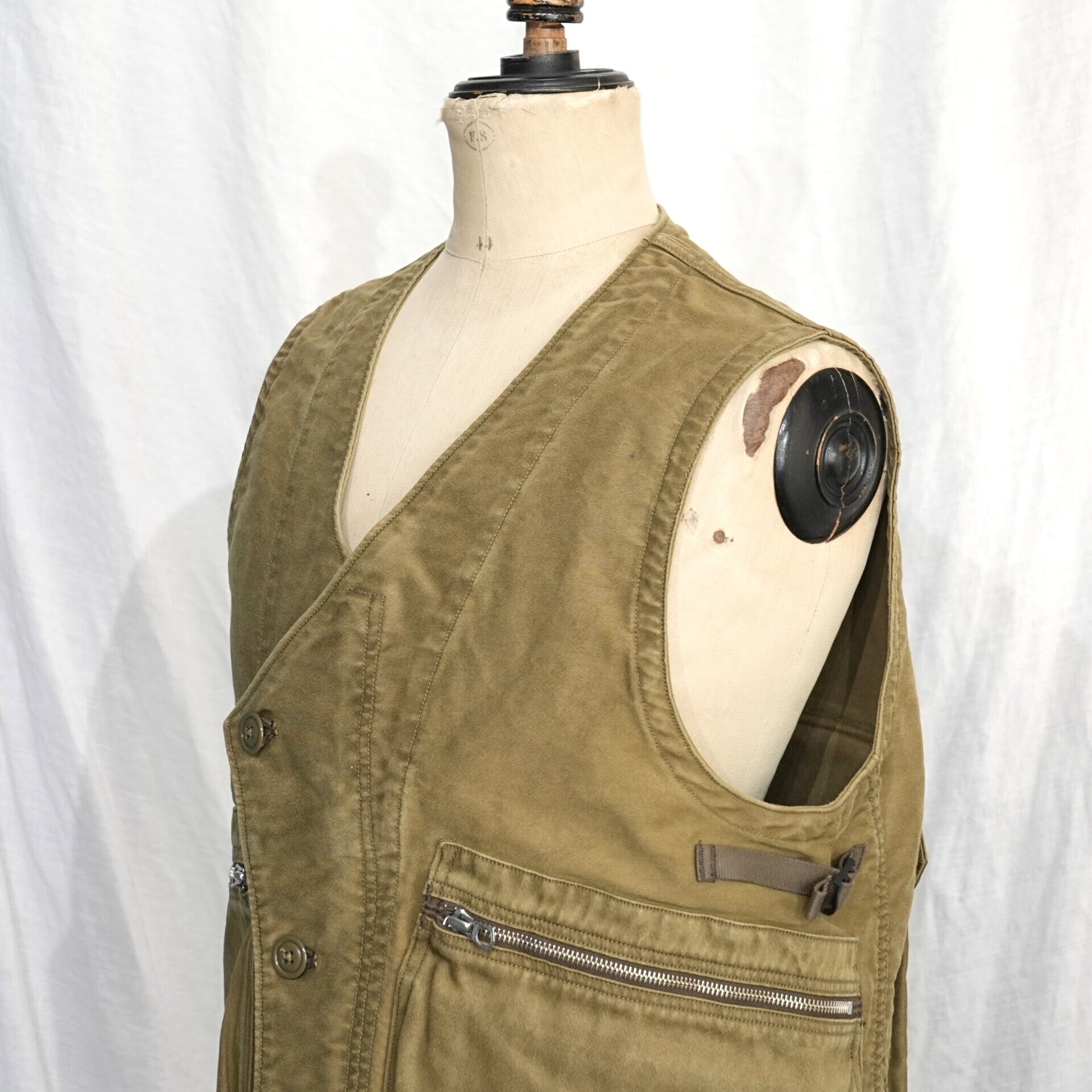 フリーホイーラーズ スピード エンジニア スリーブレス コート カーキ #2521008: BRYWB（ブライウブ）のブログ2